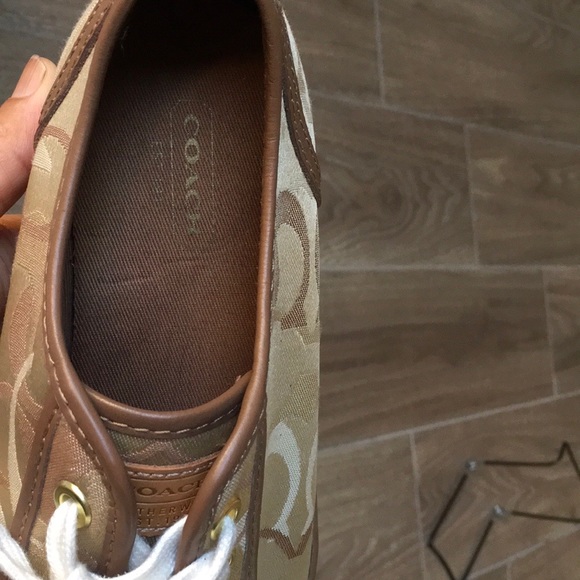 Coach | Sweaters | Coach Tankhaki Barrette Signature Sneakers | Poshmark